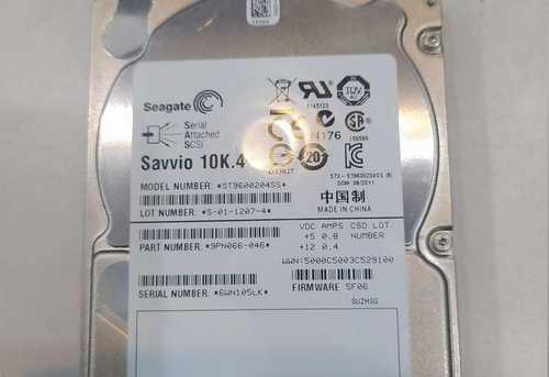 Жесткий диск Seagate 600 gbsas 10K 6G SFF