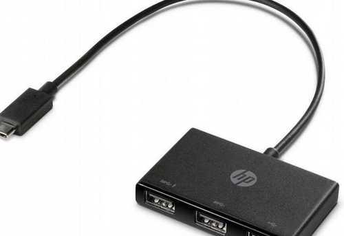 USB хаб HP USB-C to USB-A hub