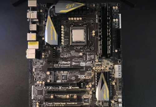 I7 3770k + asrock z77 extreme 6 + 16gb ddr3