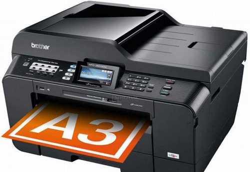 Принтер-сканер-факс (мфу) brother j6510dw ф-та А3