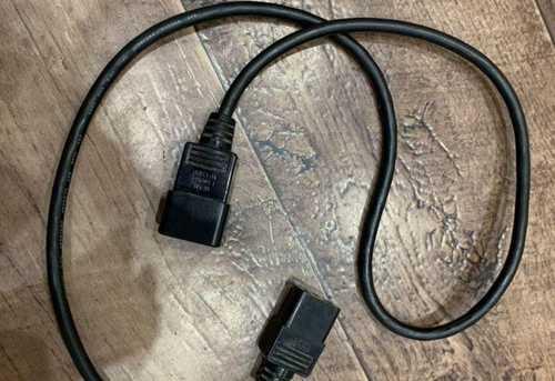 Удлинитель на кабель питания для пк (сетевой шнур)
