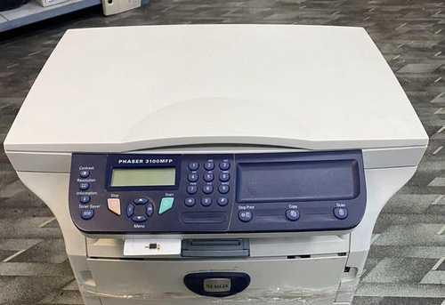 Мфу лазерный Xerox Phaser 3100MFP + новый картридж