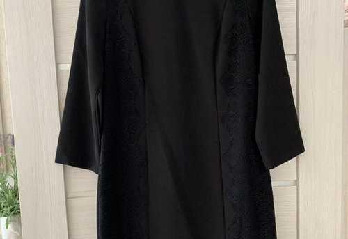Платье женское классическое черное 44 46