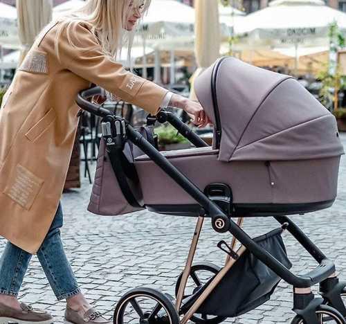 Коляска 2 в 1 Roan Sol Luxury Cocoa