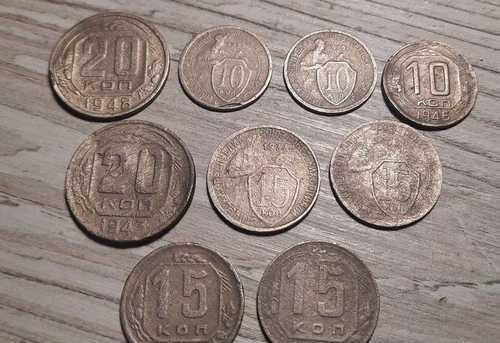 Монеты СССР щитовик/рамочник
