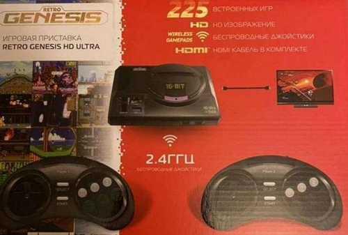 Sega hdmi Retro Genesis Ultra + 225 игр