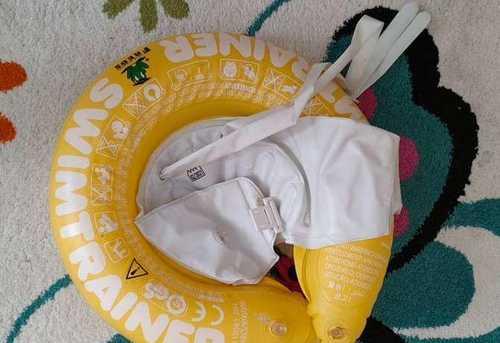 Надувной круг пончик swimtrainer