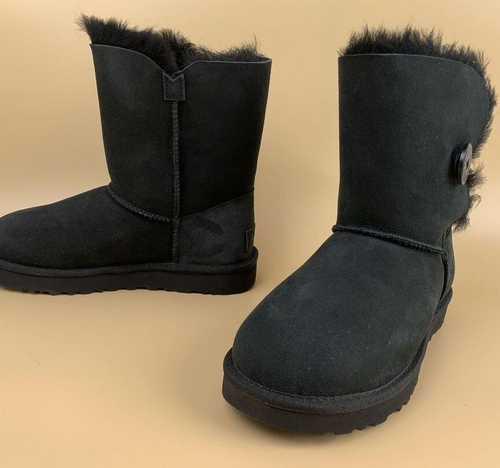 Угги женские Ugg Bailey Button II Black