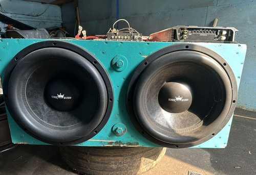 Сабвуфер kingz audio tsr-15x