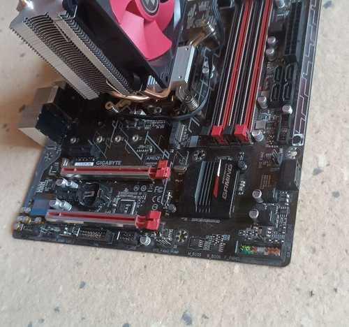 Связка gigabyte b250m Gaming 5 и процессора 7400