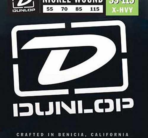 Струны для бас-гитары dunlop DBN55115