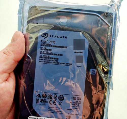 Жесткий диск Seagate 4TB ST4000NM000B новый, не Оз