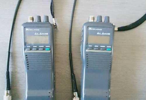 Две рации 27мГц Алан 95