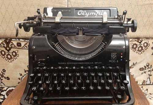 Печатная пишущая машинка Olympia Mod. 8