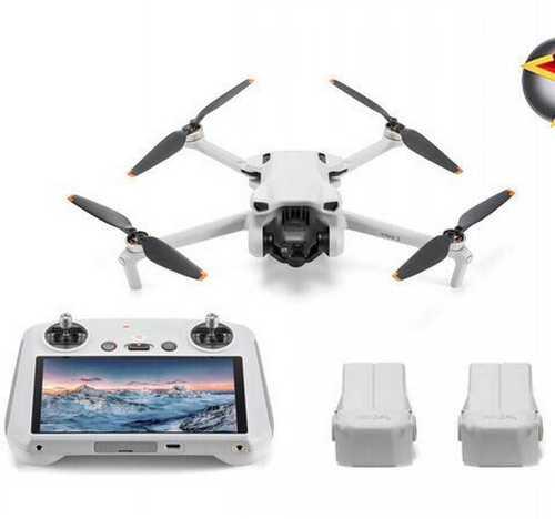 Квадрокоптер Dji Mini 3 Fly More Combo Plus RC Gre Новый