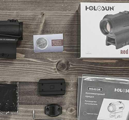 Коллиматорный прицел Holosun Micro HS403R