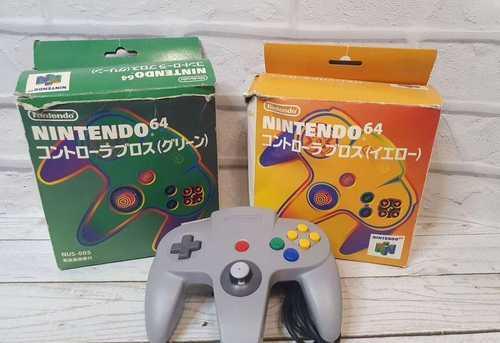 Nintendo 64 gamepad / джойстик / Transfer Pak