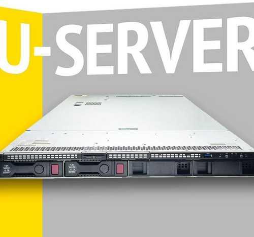 Сервер для 1С HP DL360 G9 4LFF 2*2698v4 64G P440ar 2*500W HPE ProLiant DL360 Gen9 1U Б/У