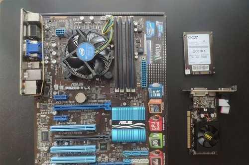 Комплект asus P8Z68-V LX/Xeon E3-1270/DDR3 16G/SSD