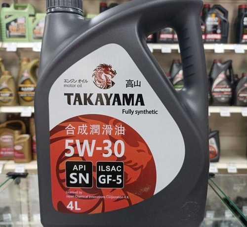 Масло моторное Takayama 5W-30 GF-5, 4л