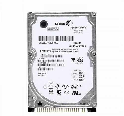 Жесткий диск Seagate ST9120822A 120Gb IDE 2,5"