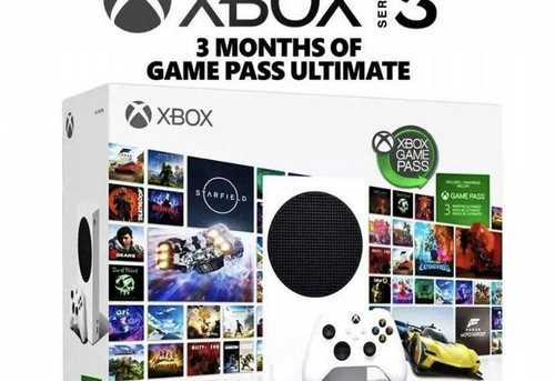 Xbox Series S 512GB + 3 месяца GamePass (Новая)
