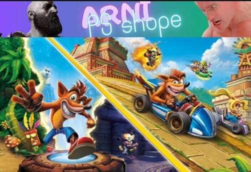 Crash Bandicoot - N.Sane Trilogy + Nitro Fueled PS