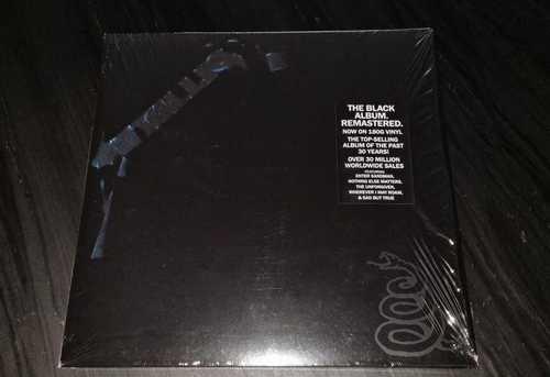 Виниловые пластинки Metallica the black album