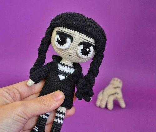 Игрушка Кукла Уэнсдей Wednesday Addams