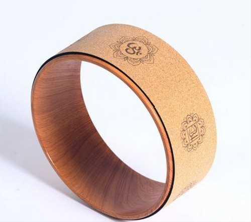 Колесо для йоги из пробки inex Cork Yoga Wheel