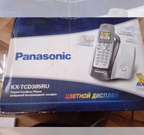 Телефон трубка Panasonic 305 в коробке