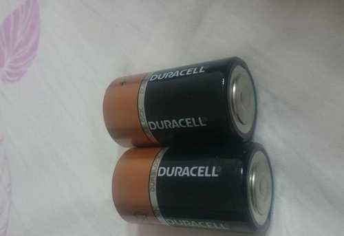 Батарейки duracell LR20 комплект 2 шт
