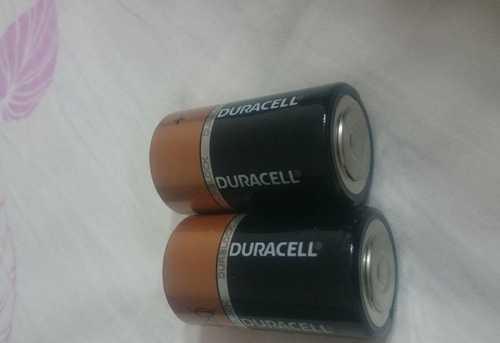 Батарейки duracell LR20 комплект 2 шт