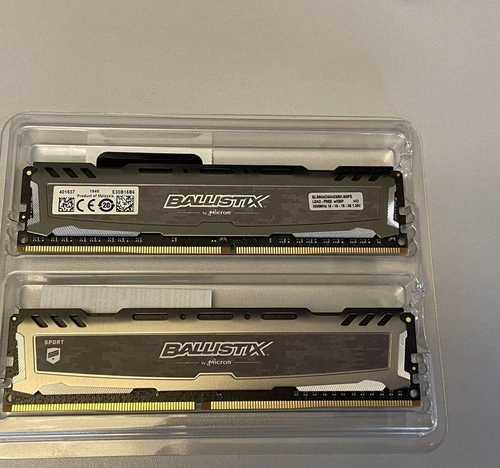 Crucial Ballistix sport DDR4 dimm 2x8