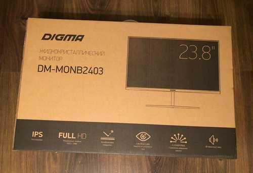 Новый монитор 24 дюйма full hd Digma DM-monb2403
