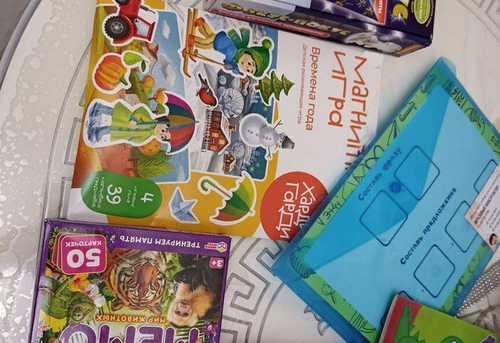 Развивающие игры, книги для детей