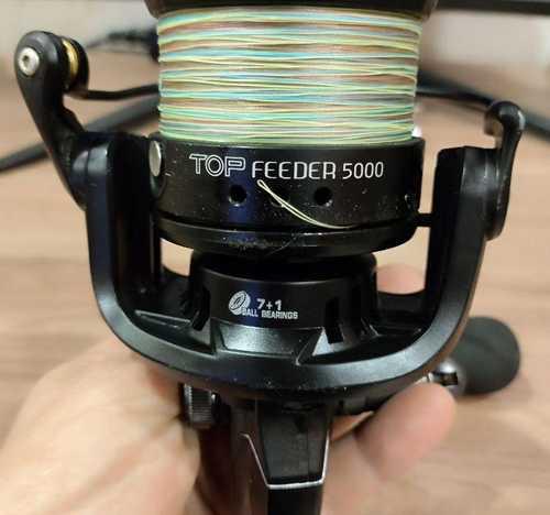 Катушка рыболовная Viva Top Feeder 5000