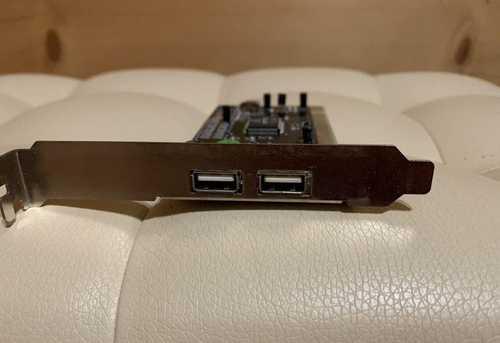 USB хаб PCI для Apple Macintosh