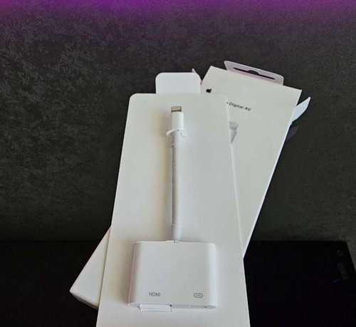 Адаптер Lightning - hdmi Apple