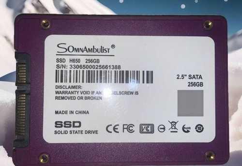 SSD диск 256gb в отличном состоянии