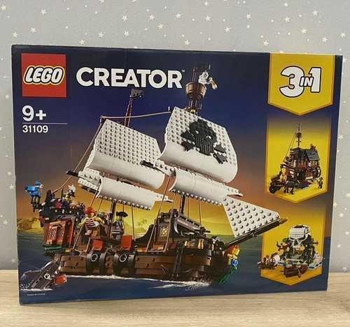 Lego creator 31109 Пиратский корабль