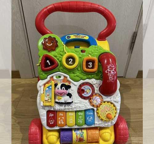 Ходунки каталка детские vtech