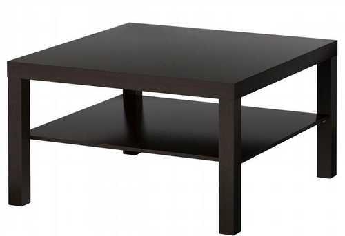 Стол IKEA lack 201.983.97, черно-коричневый, новый