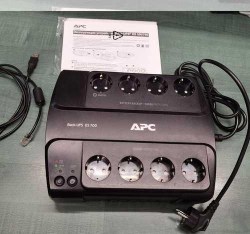 Ибп бесперебойник APC Back-UPS ES-700