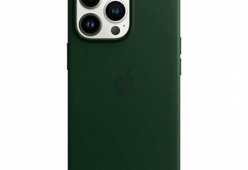 Чехол для iPhone 13 Pro Leather Case с MagSafe (Те