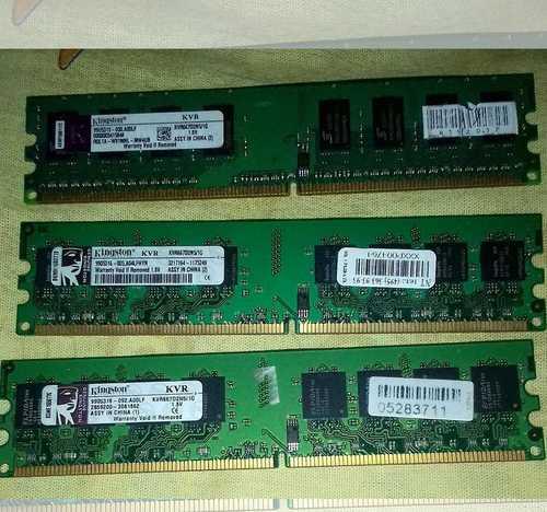 Оперативная память ddr2 - 1 gb