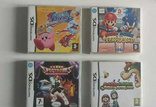 Игры для Nintendo DS (Kirby, Mario, Spectrobes)