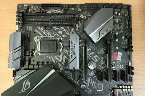 1151v2 Asus Strix H370-F Gaming проверка