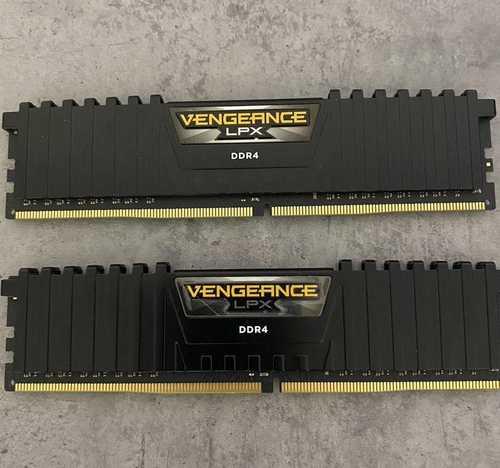 Оперативная память corsair vengeance ddr4 16gb