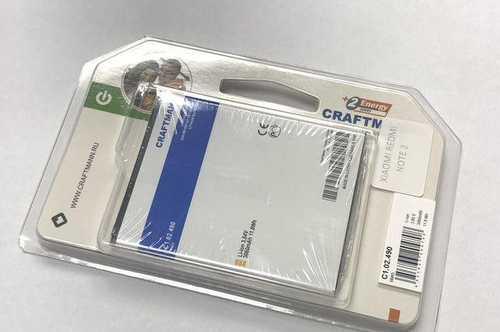 Новый аккумулятор Craftmann для Xiaomi Redmi Note2